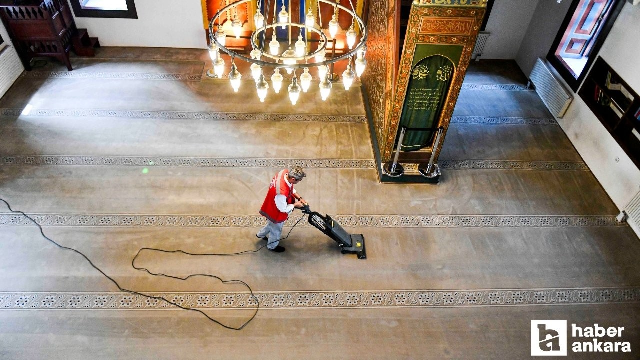 ABB bayram öncesinde ibadethanelerin temizliğini gerçekleştirdi ...