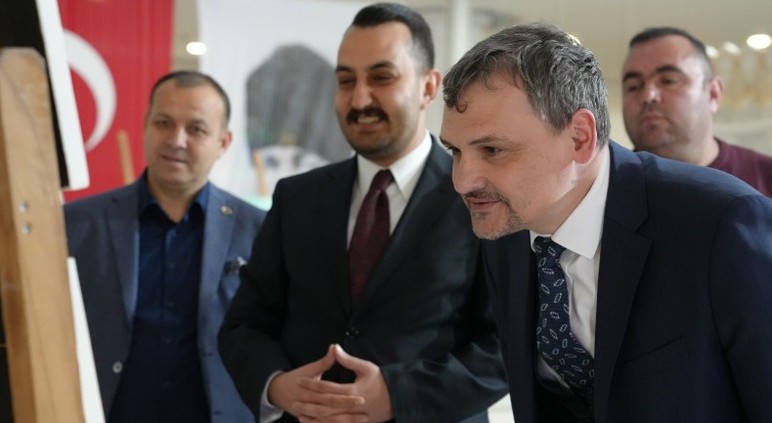 Keçiören'de 'Cumhuriyet'in Doğuşu' resim sergisi açıldı! - HABER ANKARA